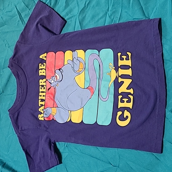 Disney | Shirts & Tops | Disneys Aladdin Rather Be A Genie Tee | Poshmark